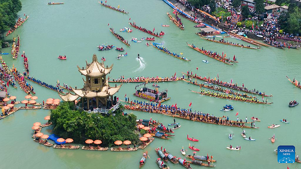 Various Dragon Boat-Themed Activities Held Across China - All China ...