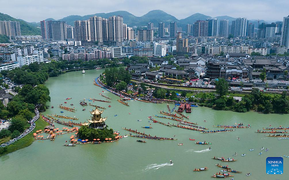 Various Dragon Boat-Themed Activities Held Across China - All China ...
