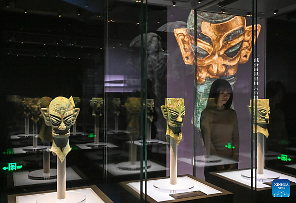 Exhibition Showcasing Ancient Shu Civilization Kicks Off in Beijing ...